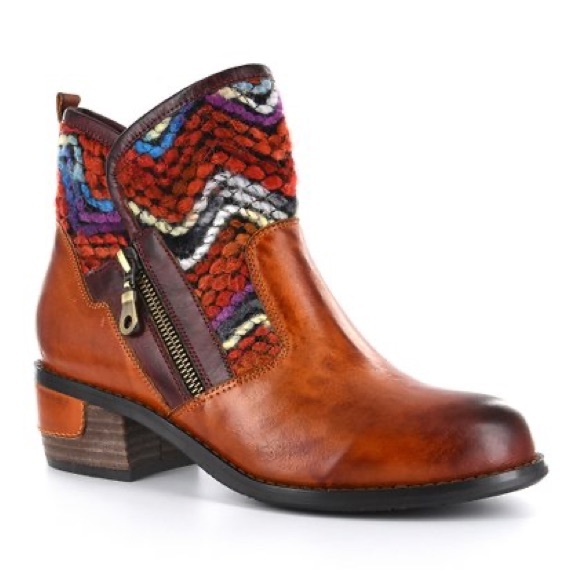 Elite | Shoes | Elite By Corkys Amber Elite Kayla Brown Leather Ankle ...
